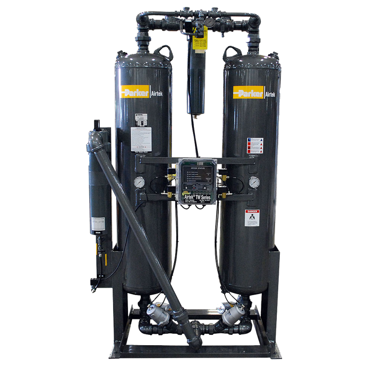 Parker Airtek TW Series Heatless Dessicant Air Dryer – Airtek Systems Inc.